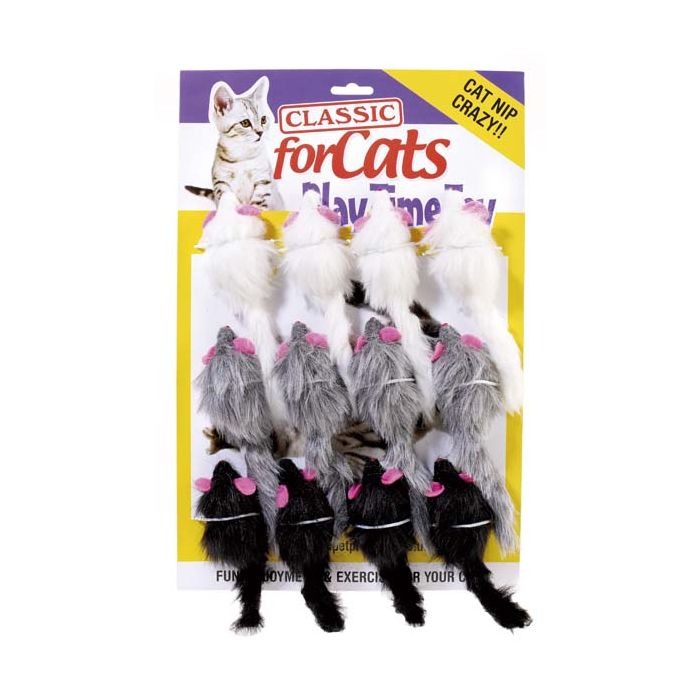 Classic Catnip Furry Mouse
