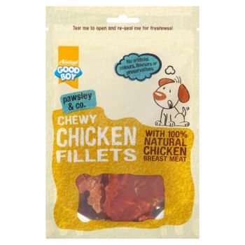 Good Boy Chewy Chicken Fillets - 80g & 320g