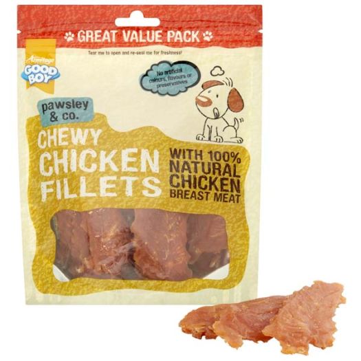 Good Boy Chewy Chicken Fillets 320g