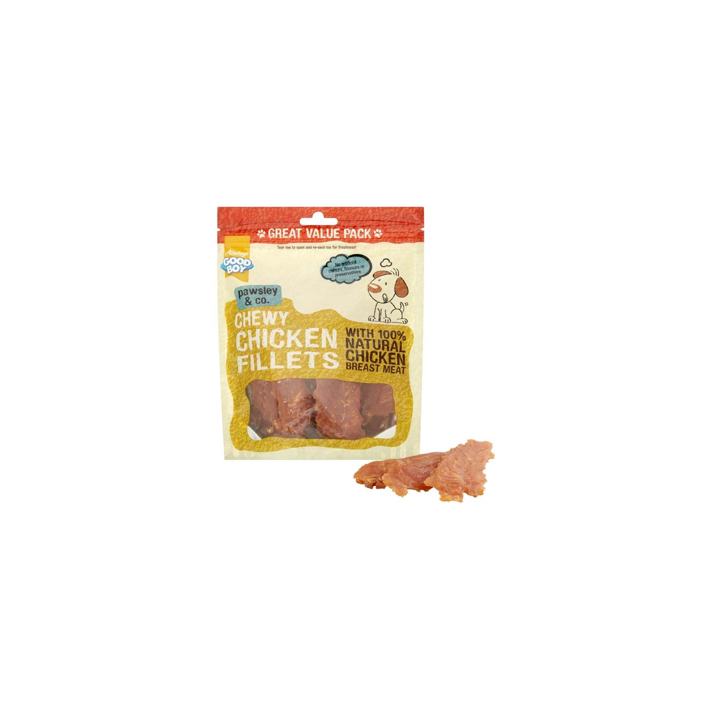 Good Boy Chewy Chicken Fillets 320g