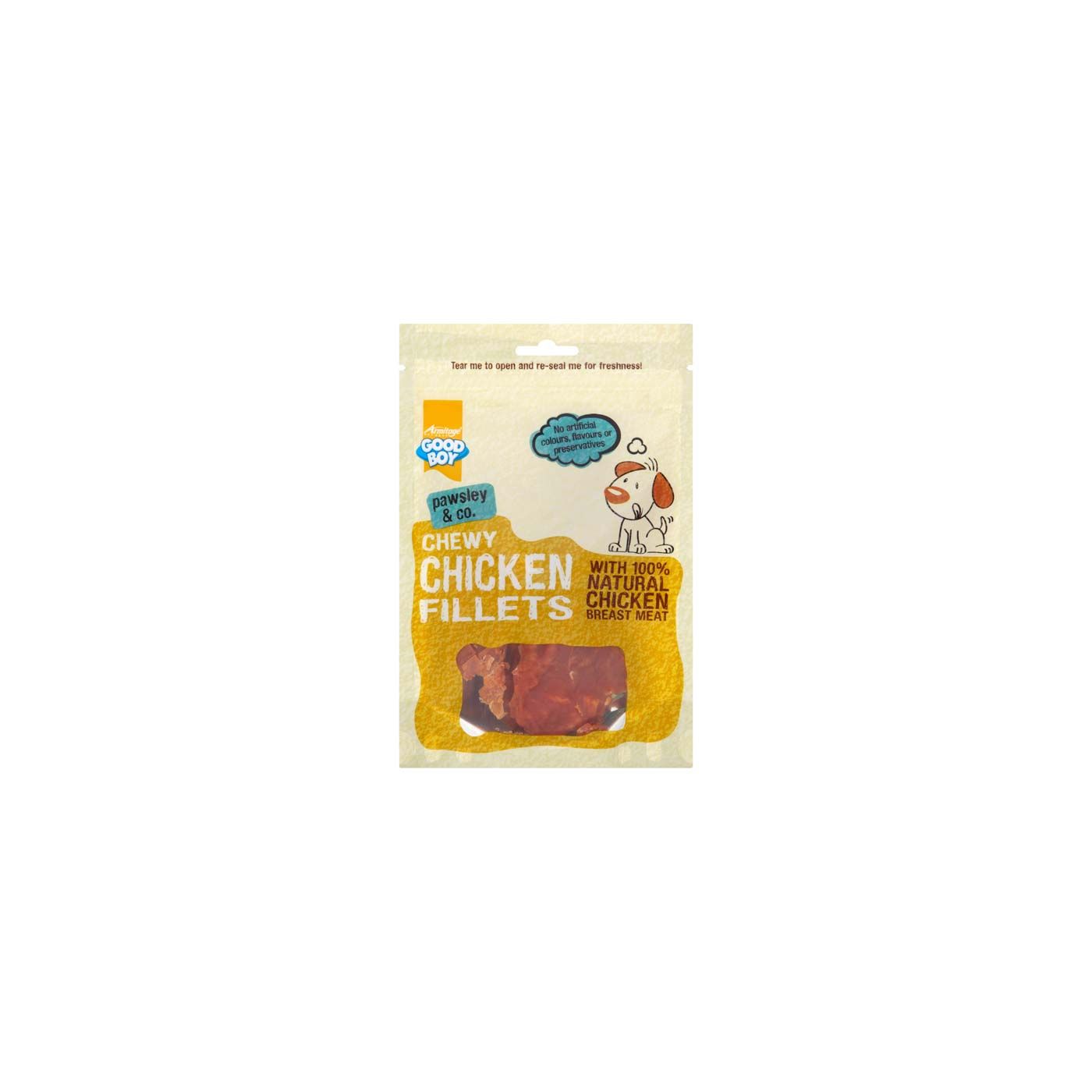 Good Boy Chewy Chicken Fillets - 80g & 320g
