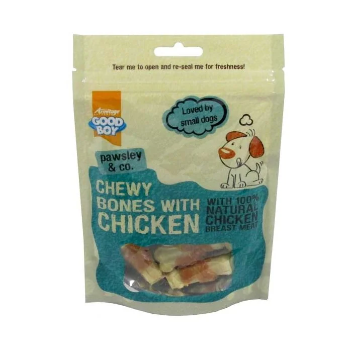Good Boy Chewy Bones with Chicken