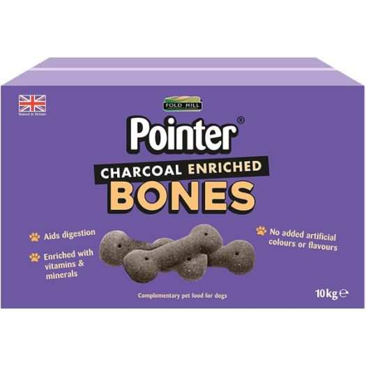 Pointer Charcoal Enriched Bones 10kg