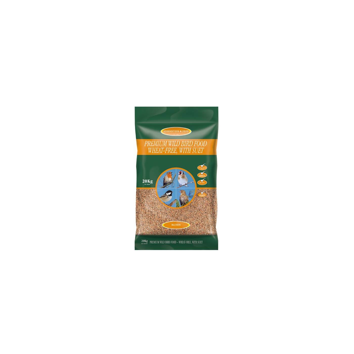 Johnston & Jeff Premium Wild Bird Seed - Husk Free